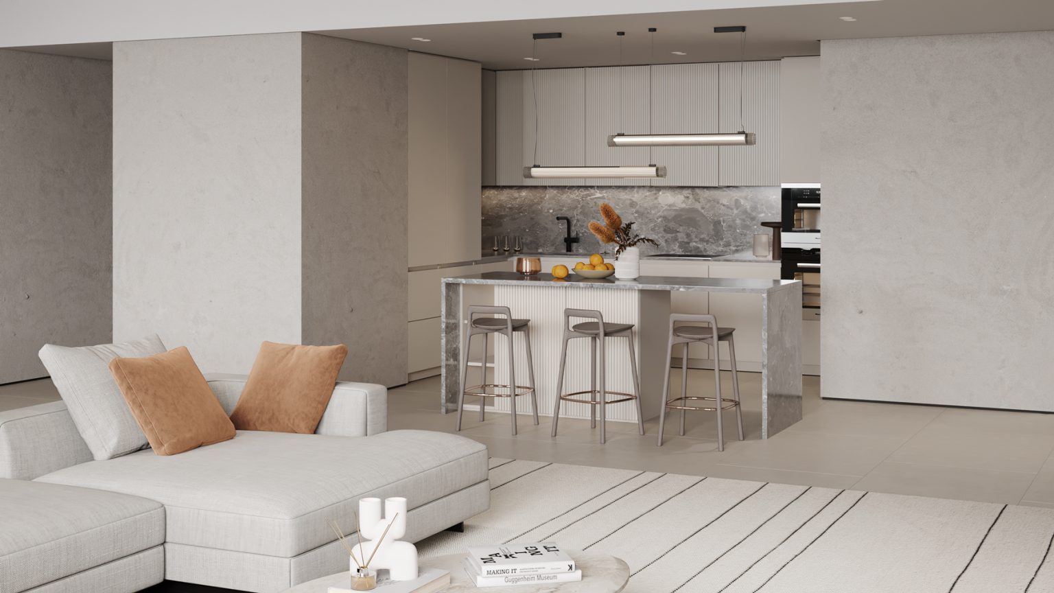 Fanadir Marina Signature Residences - 3D Visualization | VisEngine