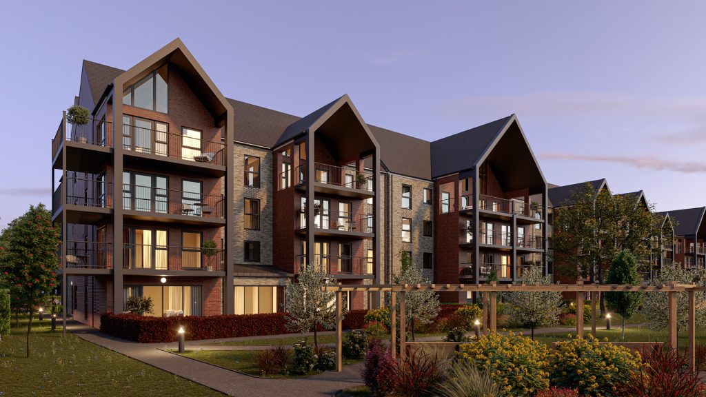 Haydn Place - Retirement Property | 3D Visualization Project | VisEngine