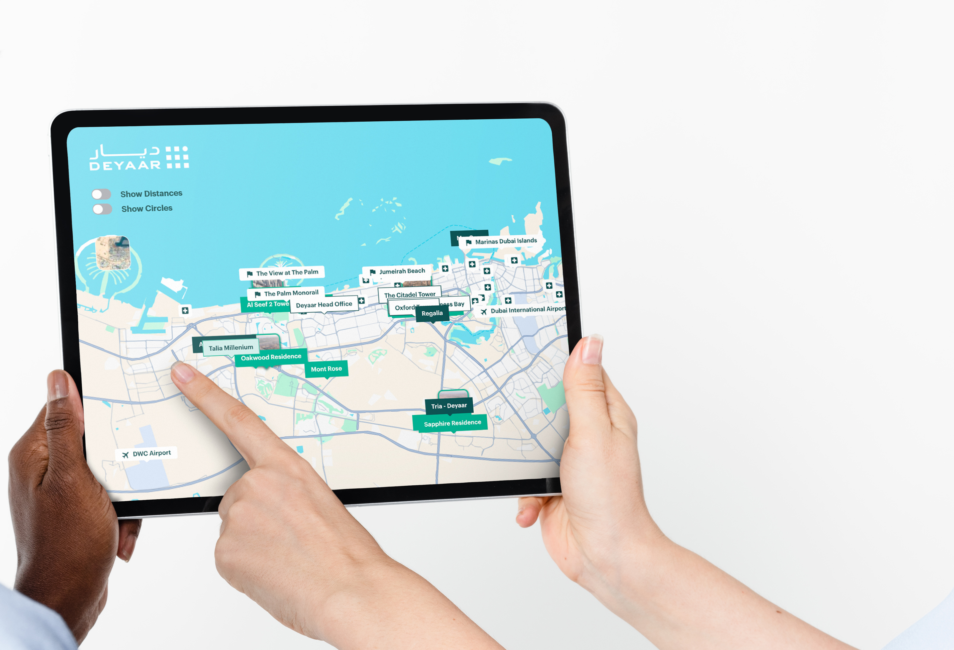 Interactive Map Deyaar